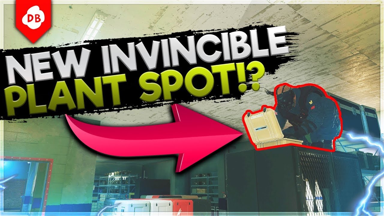 NEW Invincible Defuser Spot + Hiding Spots - Rainbow Six : Siege ...