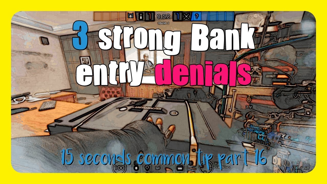 3 Strong Bank Entry Denials - Siege School