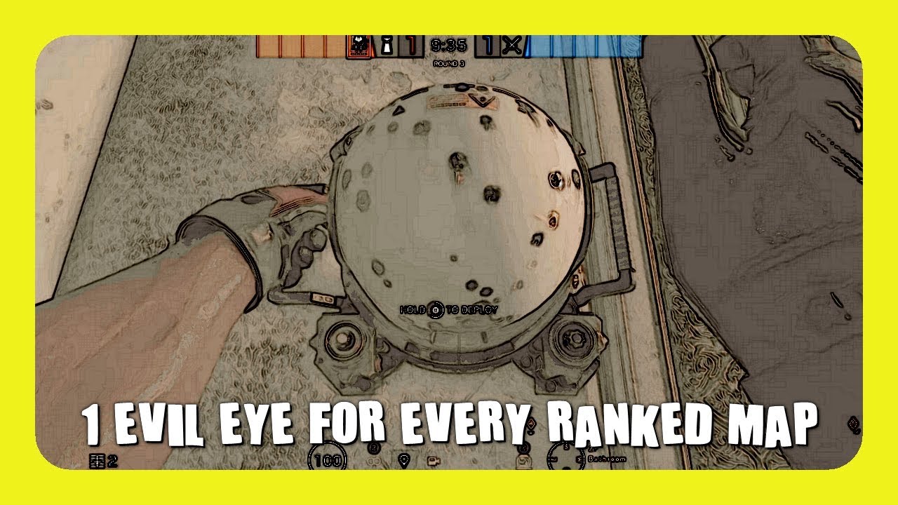 1 Evil Eye For Every Ranked Map - Siege School