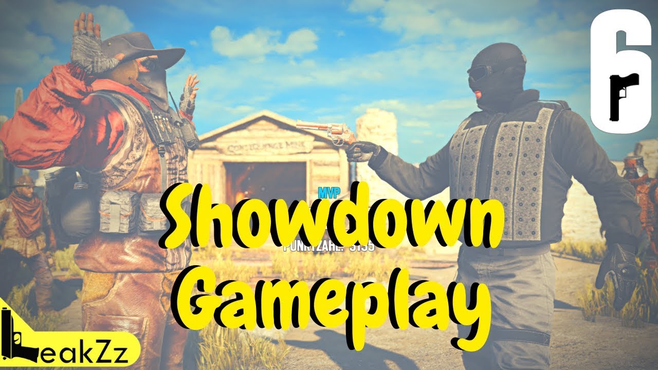 New Rainbow Six Siege Wild West Showdown Gameplay | New Showdown Mode ...