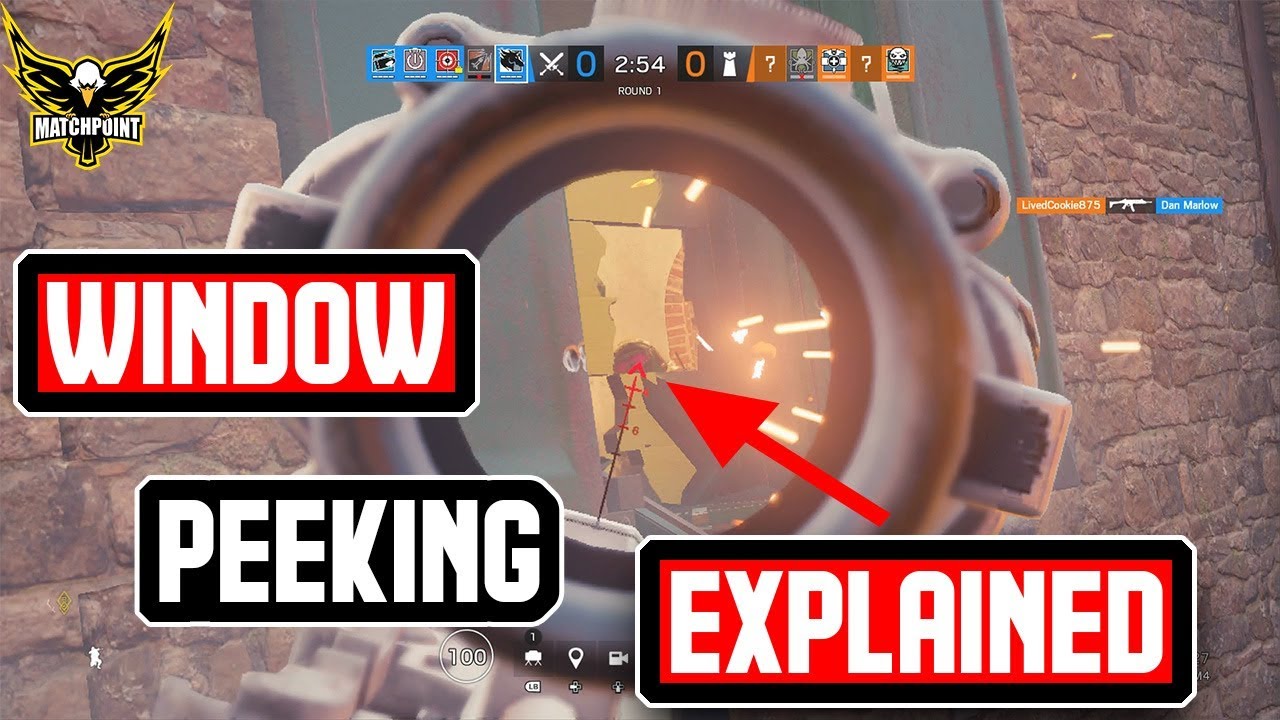 How to Peek Windows Effectively - Rainbow Six Siege - 2019 - Siege School