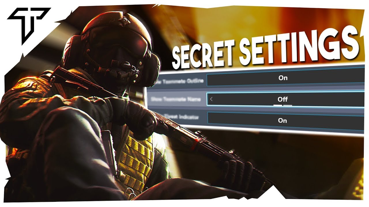 *SECRET* Setting you need to use. - Siege School