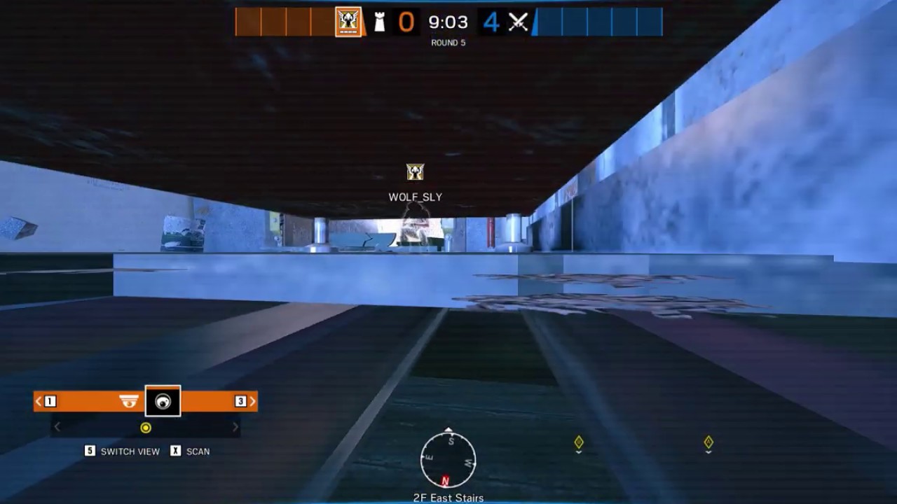 Hide Camera Valkyrie -Map Border - Siege School