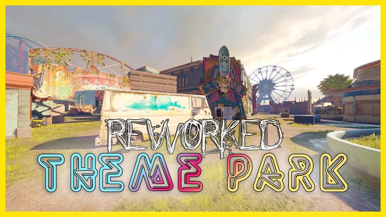 Reworked Theme Park | FULL Map tour - Siege School