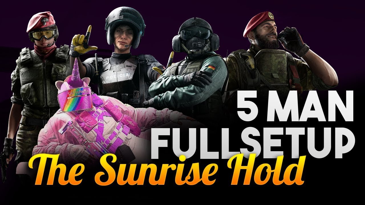 The Sunrise Hold - 5 Man Full Setup - Coastline 1F Kitchen Site - Siege ...