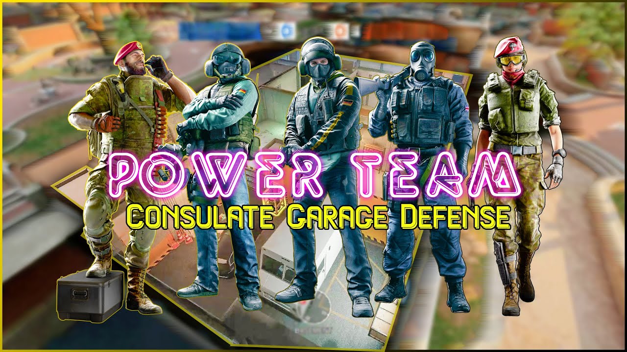 Consulate Garage Defense Strat | FULL Team Setup - Siege School