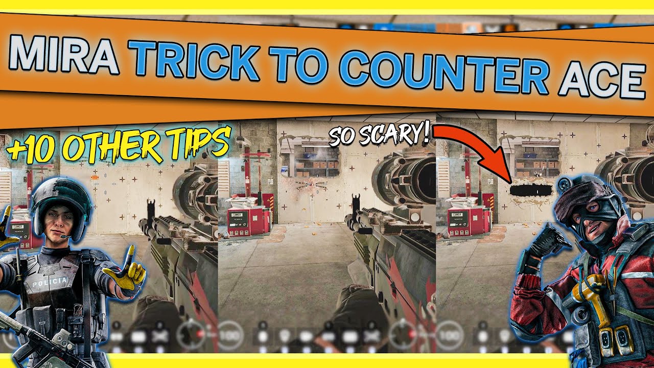 MIRA trick to counter ACE 🔥🔥 - Siege School