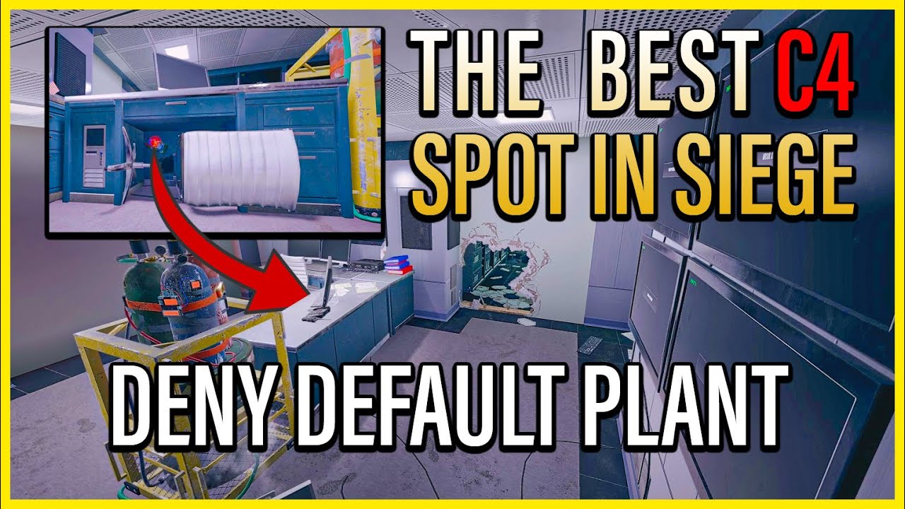 The BEST C4 In Siege! 😲😲 - Siege School